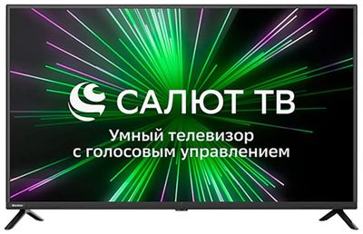 43" Телевизор BLACKTON Bt 43S06B, DLED, FULL HD, черный, СМАРТ ТВ ...