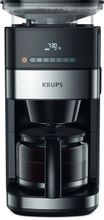 Кофеварка Krups KM832810, капельная, черный / серебристый [1510001803 ...