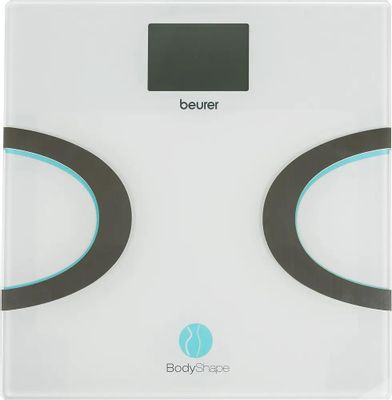 Напольные весы Beurer BF710, до 180кг, цвет: белый/бирюзовый [749.35] – купить в Ситилинк | 1057284
