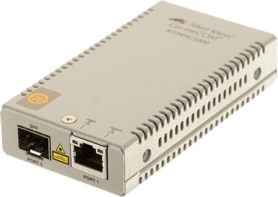 Медиаконвертер Allied Telesis AT-MMC2000/SP-960 TAA Federal 10/100/1000T to 100/1000X/SFP Media ...