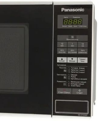 Микроволновая печь Panasonic NN-ST254MZPE, 800Вт, 20л, черный – купить ...