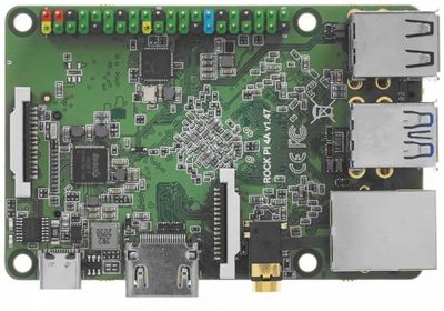 Мини ПК ROCKPI Rock Pi 4A, LPDDR4 4ГБ, noOS, OEM [rpboard a4] – купить ...