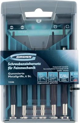 Инструкция, руководство по эксплуатации для набор отверток Gross 13346 ...
