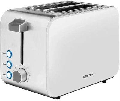 Характеристики Тостер CENTEK CT-1422, белый/стальной [ct-1422 white ...