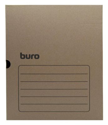 Короб архивный Buro КА-200B, микрогофрокартон, 200мм, A4, 260x320x200 ...