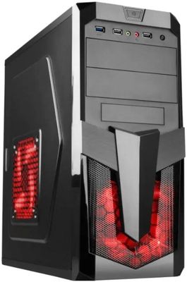 Компьютер iRU Home 223, AMD Ryzen 3 1200, DDR4 4ГБ, 1000ГБ, NVIDIA ...