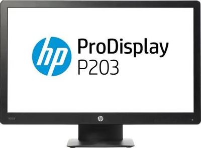 Характеристики Монитор HP ProDisplay P203 20", черный [x7r53aa] (459230 ...
