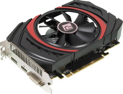 Видеокарта PowerColor AMD Radeon R7 360 AXR7 360 2GBD5-DHE/OC 2ГБ GDDR5 ...