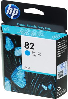 Картридж HP 82, голубой / CH566A – купить в Ситилинк | 539391