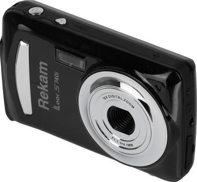 Цифровой компактный фотоаппарат Rekam iLook S740i, черный – купить в ...