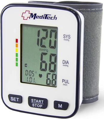 Тонометр запястный MEDITECH МТ-60, (без адаптера питания), 13.5-21.5см ...