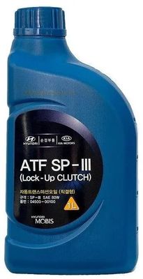 Масло трансмиссионное полусинтетическое Hyundai ATF SP-3, 1л [04500 ...