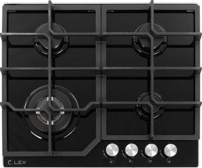 Газовая варочная панель LEX GVG 640-1 BL, независимая, черный – купить ...
