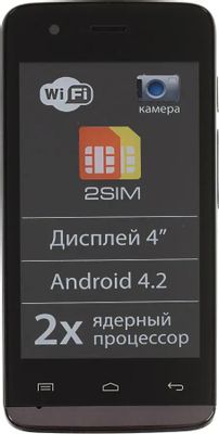 Характеристики Смартфон Explay HIT черный (920313) смотреть в СИТИЛИНК