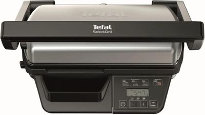 Электрогриль Tefal Optigrill GC740B30, серебристый и черный [7211003865 ...