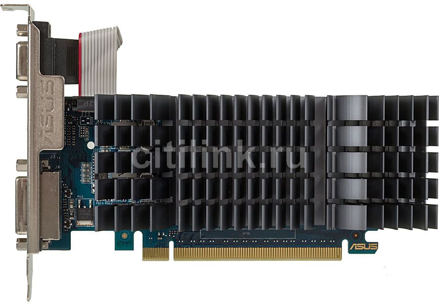 Обзор товара видеокарта ASUS NVIDIA GeForce GT 730 GT730-SL-2GD5-BRK ...