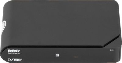 Ресивер DVB-T2 BBK SMP027HDT2, черный – купить в Ситилинк | 1421312