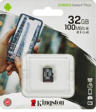Обзор товара карта памяти microSDHC UHS-I U1 Kingston Canvas Select Plus 32 ГБ, 100 МБ/с, Class ...
