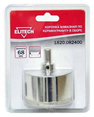 Инструкция, руководство по эксплуатации для коронка Elitech 1820.082400 ...