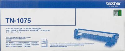 Картридж Brother TN1075, черный / TN1075 – купить в Ситилинк | 813204