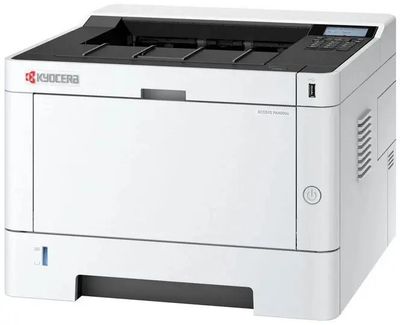 Принтер лазерный Kyocera Ecosys PA4000x черно-белая печать, A4, белый ...