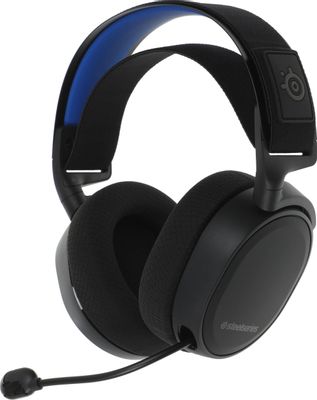 Гарнитура игровая SteelSeries Arctis 7P+, для компьютера и игровых консолей, мониторные, радио ...