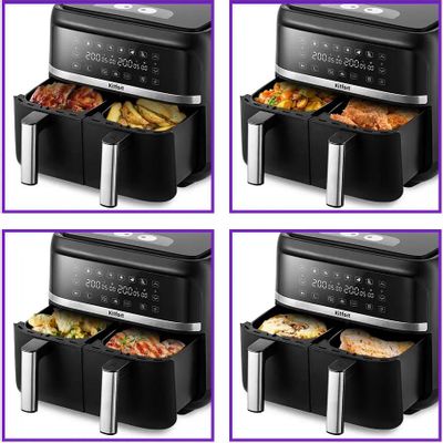 Характеристики Аэрогриль KitFort КТ-2248, черный (1882100) смотреть в СИТИЛИНК