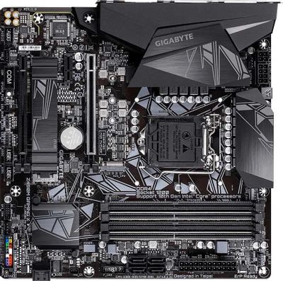 Характеристики Материнская плата GIGABYTE Z490M GAMING X, LGA 1200 ...