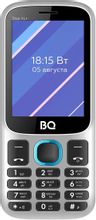 Сотовый телефон BQ 2820 Step XL+, белый/синий – купить в Ситилинк | 1939941