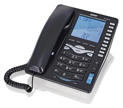 Проводной телефон BBK BKT-259 RU, черный – купить в Ситилинк | 656510