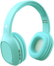 Наушники PERO BH04, Bluetooth, накладные, бирюзовый [pwh-bh04tif ...
