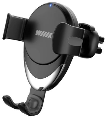 Аксессуары для держатель Wiiix CW-46V для смартфонов, беспроводная зарядка, черный (1644430 ...