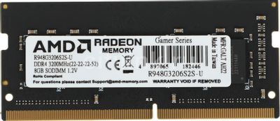 Обзор товара память DDR4 8GB 3200MHz AMD R948G3206S2S-U Radeon R9 Gamer ...