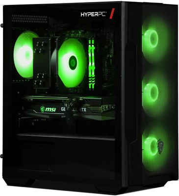 Компьютер HYPERPC One, Intel Core i3 13100F, DDR4 16ГБ, 512ГБ(SSD), NVIDIA GeForce RTX 4060 - 8 ...