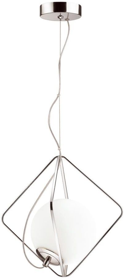 Характеристики Светильник ODEON LIGHT Pekti 4764/1, хром/белый (1706428 ...