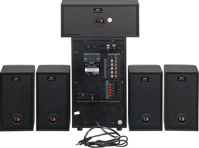 Колонки Sven HT-210, 5.1, черный [sv-014124] – купить в Ситилинк | 422062