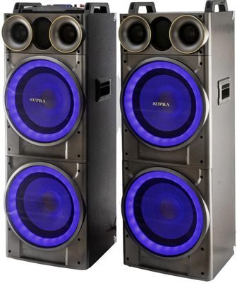 Музыкальный центр Supra SMB-2150, 200Вт, с караоке, Bluetooth, FM, USB ...