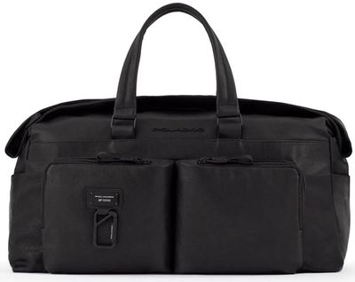 Отзывы на Сумка дорожная Piquadro Harper, кожа натуральная, черный ...