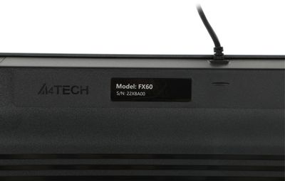 Клавиатура A4TECH Fstyler FX60, USB, серый [fx60 grey / white] – купить ...
