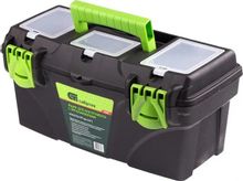Ящик для инструментов СИБРТЕХ 90807, зеленый – купить в Ситилинк | 1782737