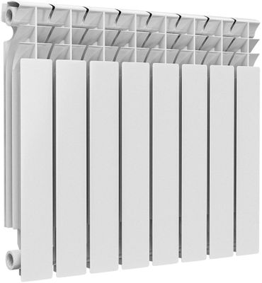 Характеристики Радиатор алюминиевый OGINT Alpha 500мм х 8 секций ...