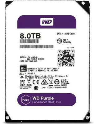 Отзывы на Жесткий диск WD Purple WD81PURZ, 8ТБ, HDD, SATA III, 3.5" в ...