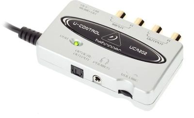 Звуковая карта USB BEHRINGER UCA202, 2.0, Ret – купить в Ситилинк | 1890638