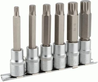 Обзор товара набор торцевых головок АвтоDело 39906 в компл.:6 предметов ...