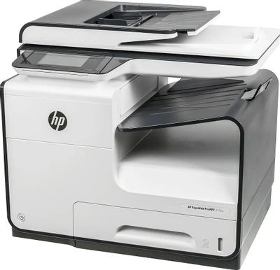 Обзор товара мФУ струйный HP PageWide Pro 477dw цветная печать, A4 ...