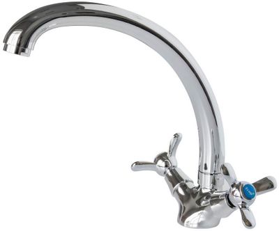 Смеситель для кухни (мойки) FRAP H12 хром [F4212] – купить в Ситилинк ...