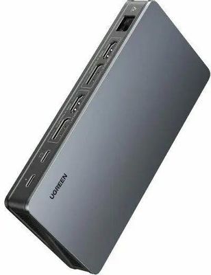 Порт-репликатор UGREEN CM615, серый [90912] – купить в Ситилинк | 1996105