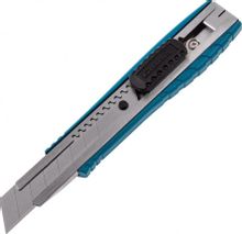 Нож GROSS 78897, 18мм, 1шт, синий/черный – купить в Ситилинк | 1782692