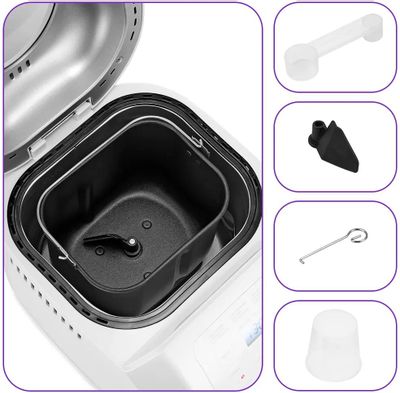 Хлебопечь KitFort КТ-312, белый – купить в Ситилинк | 2010419