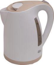 Чайник электрический OASIS K-3PWI, 2200Вт, белый и бежевый – купить в Ситилинк | 1935358